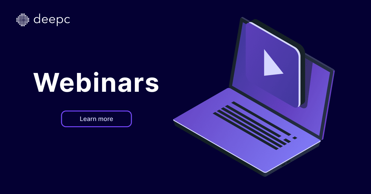 deepc Webinars